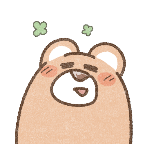 のほほんクマさん｜かわいいフリーアイコン・イラストの無料素材サイト｜フリーペンシル