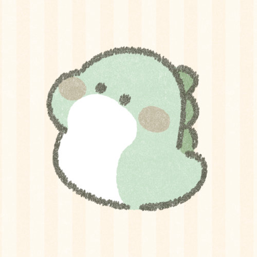ゆるい恐竜さん｜かわいいフリーアイコン・イラストの無料素材サイト｜フリーペンシル